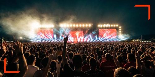 RCF Arena - The largest outdoor Music Venue in Europe opens - ISCVE