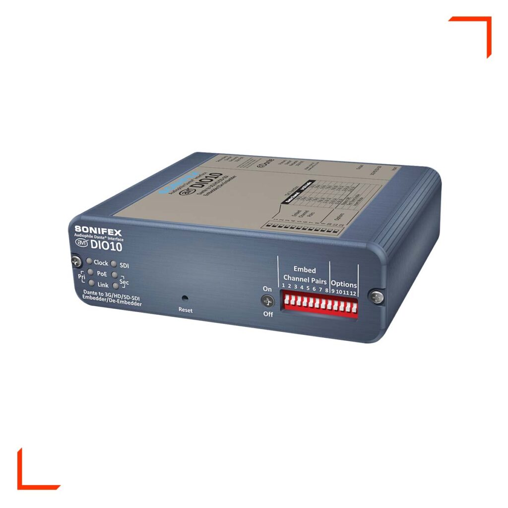 Sonifex set to show range of Dante® boxes at ISCVEx 2022 - ISCVE