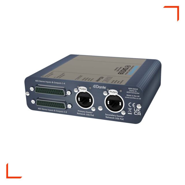 Sonifex set to show range of Dante® boxes at ISCVEx 2022 - ISCVE